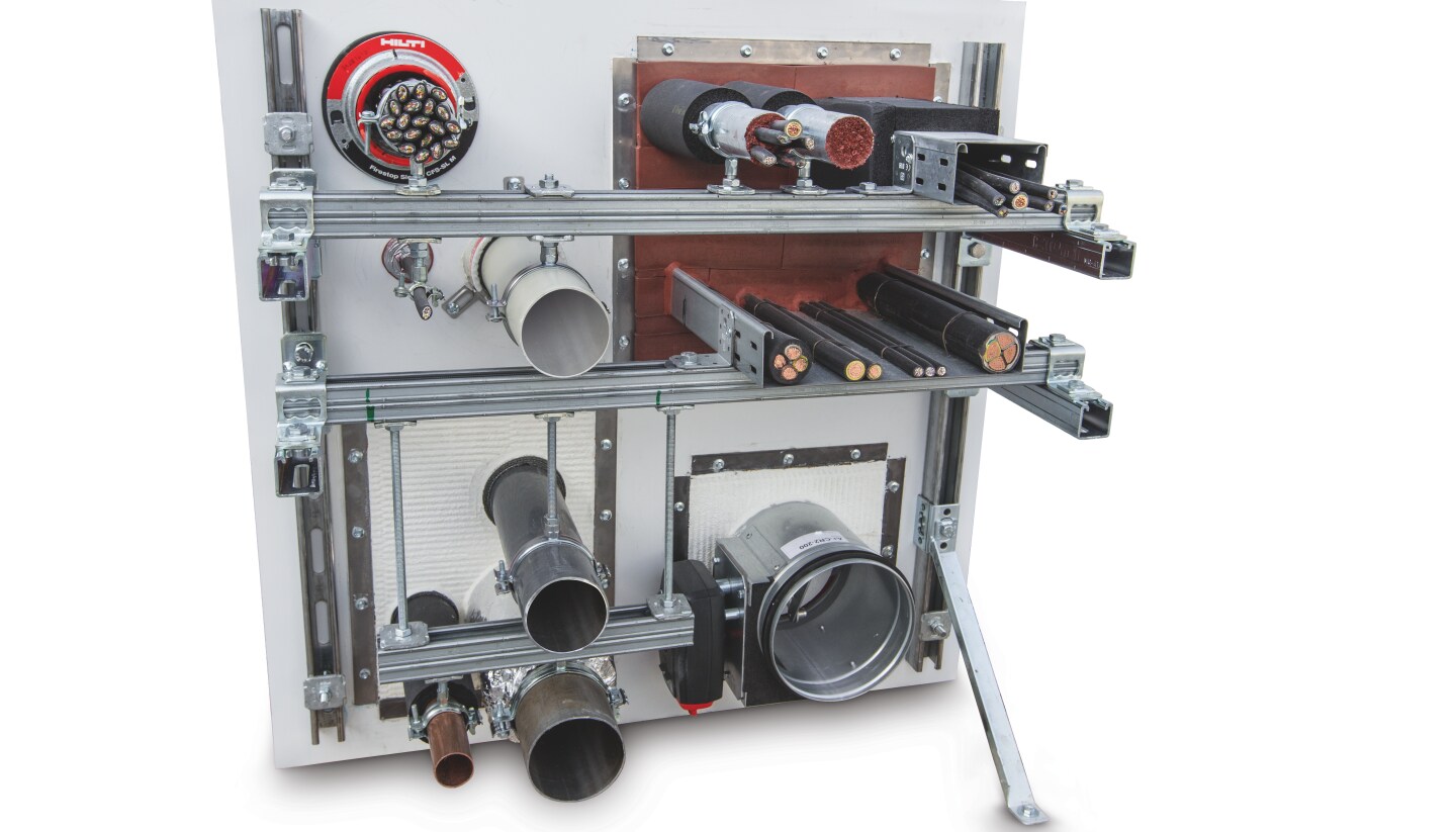 Firestop in Sandwich Panels - Hilti GB