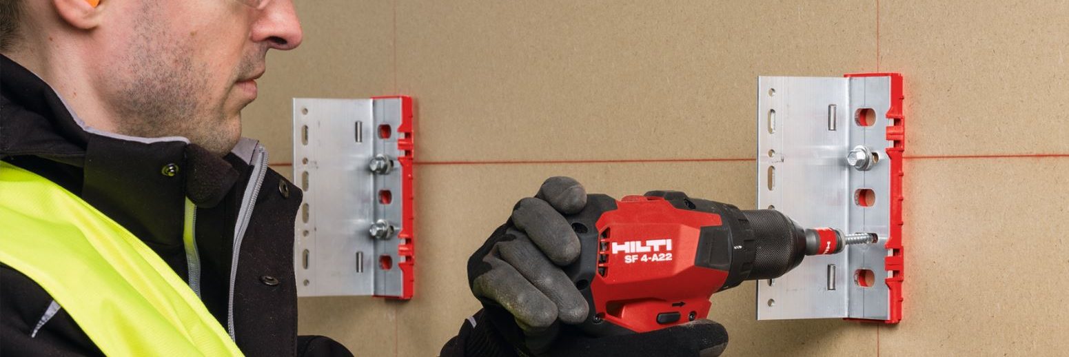 Hilti offers the ideal fastening solution whatever your base material