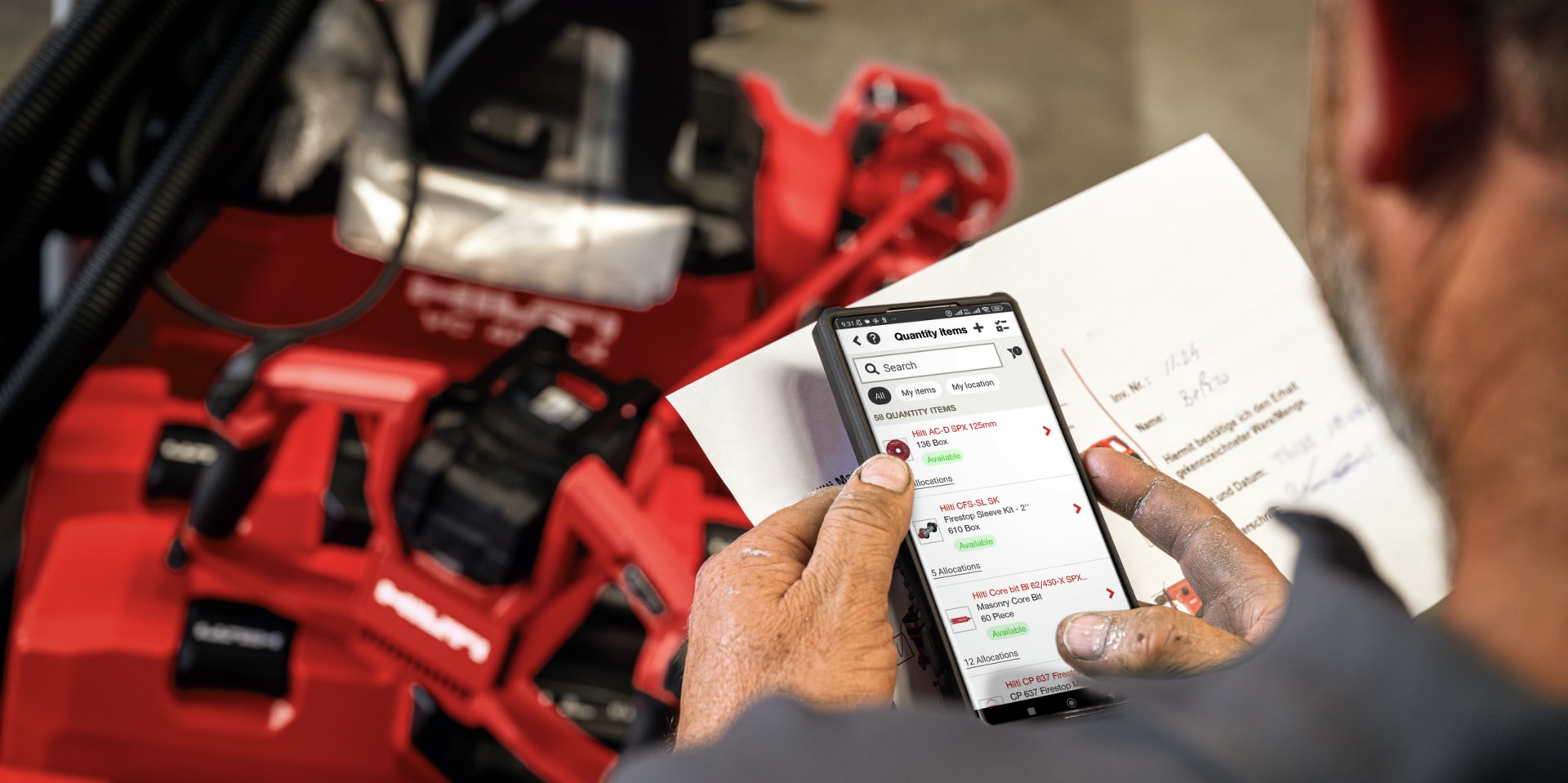 Hilti ON!Track Asset Tracking Software - Hilti GB