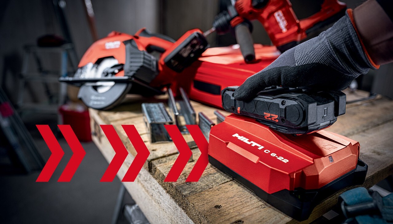 Hilti Nuron 22V cordless platform - Hilti GB