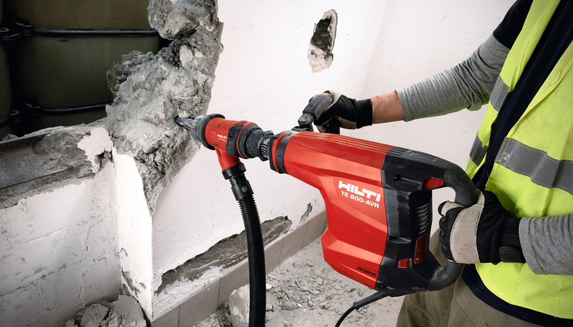 Minimise exposure to hand arm vibration