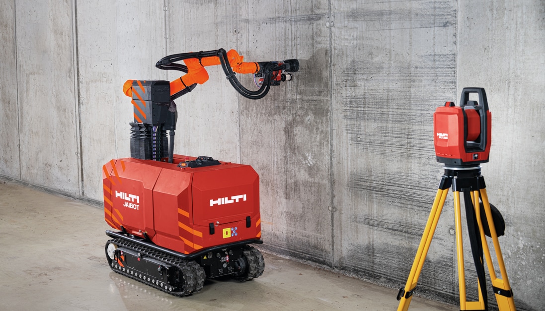 Jaibot Semi-Autonomous Drilling Robot - Hilti GB
