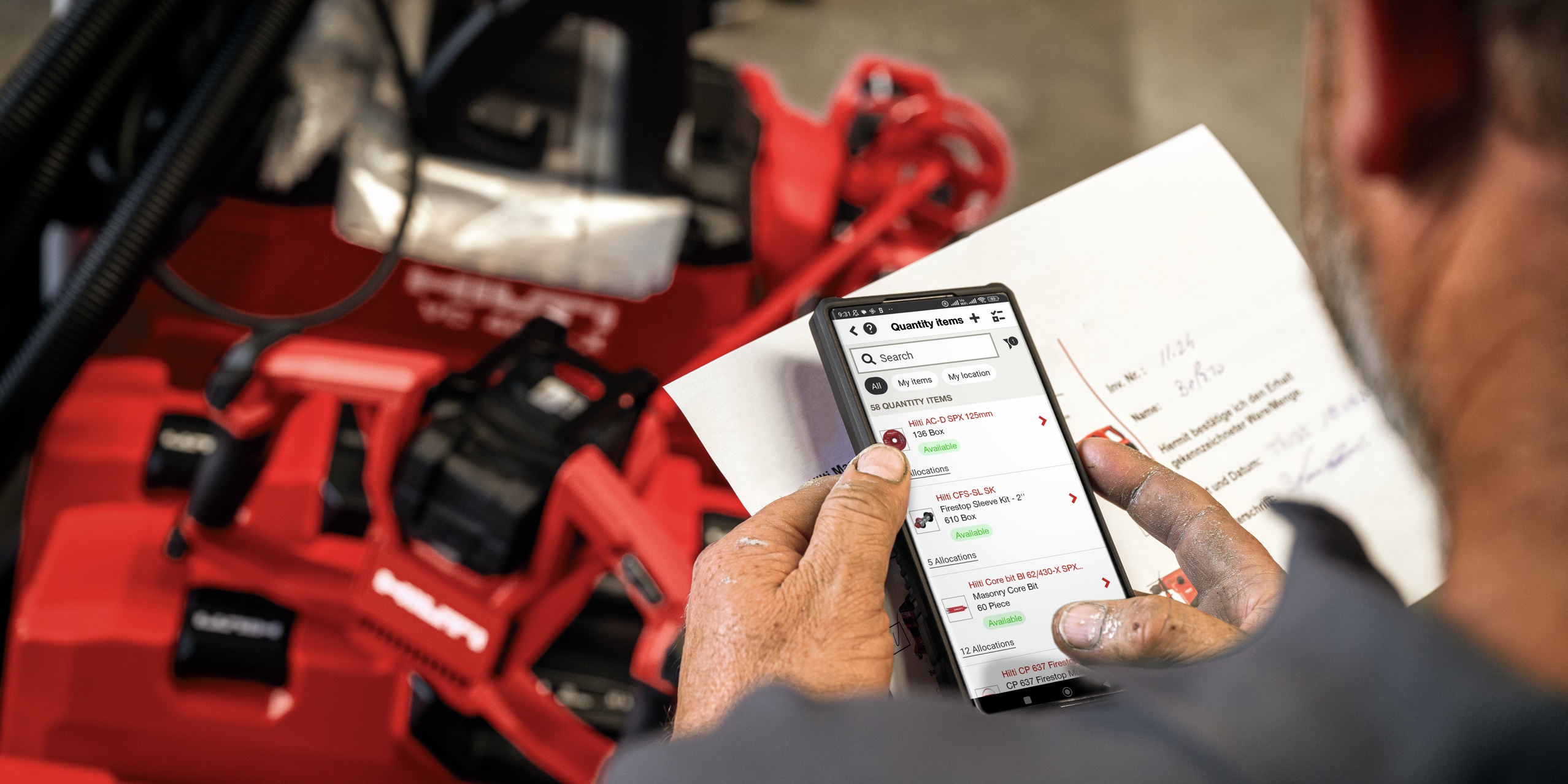 Be more productive on the job site with Hilti ON!Track - Hilti GB