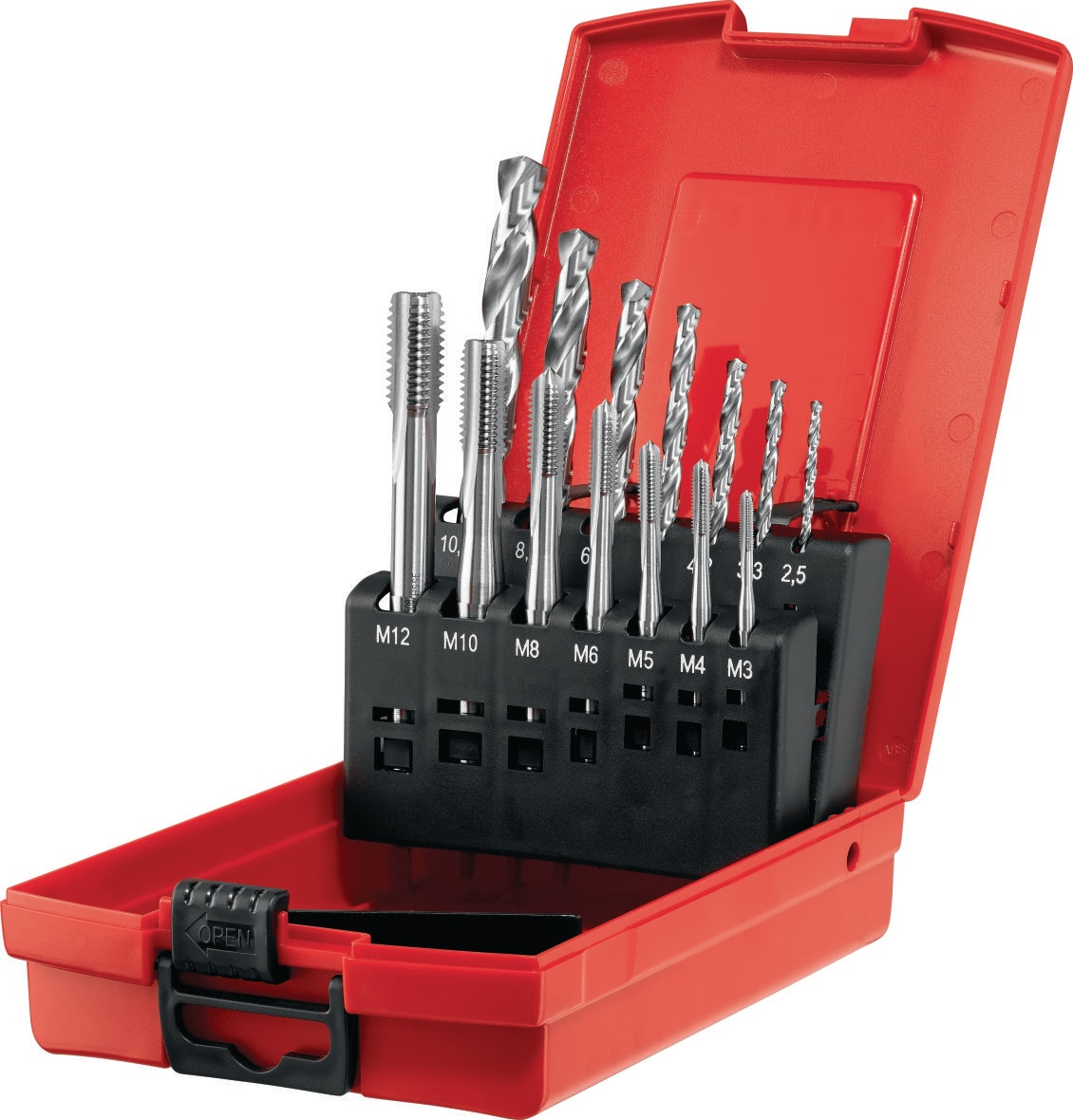 HSS-TB SQ Tap bit set - Metal, wood and other material drill bits ...