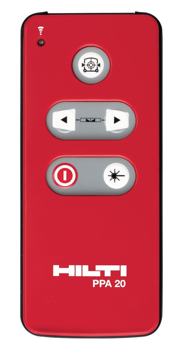 Remote control PPA 20 - Receivers and target plates - Hilti GB