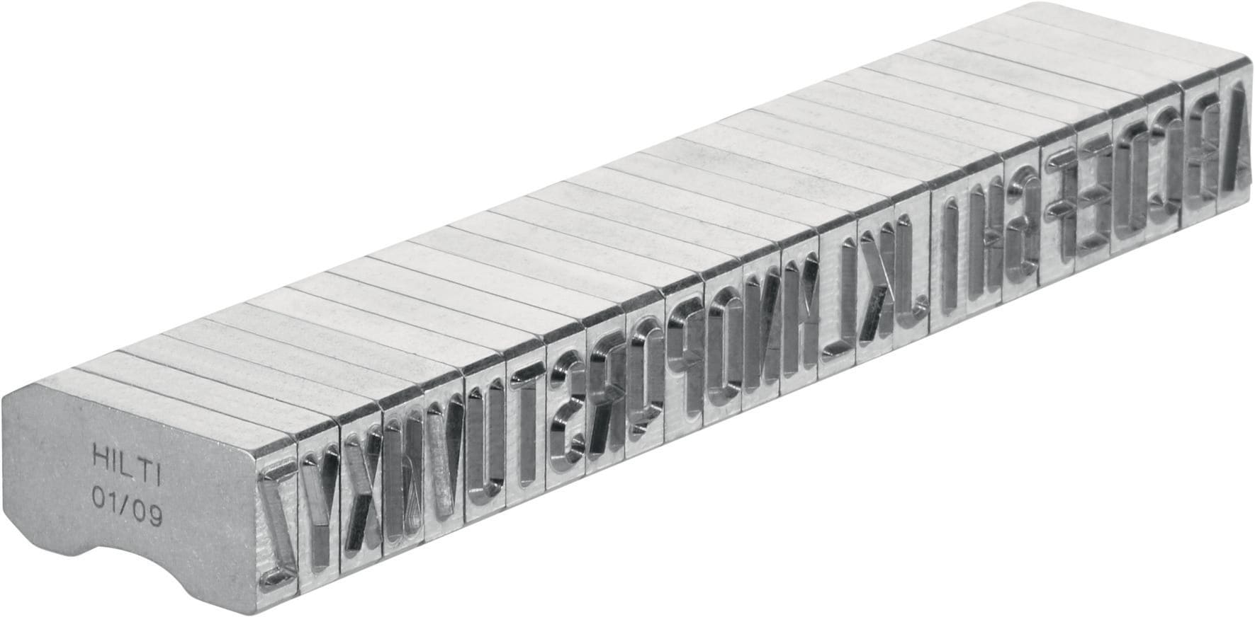 X-MC S 5.6/10 Steel marking stamps - Accessories for direct fastening ...
